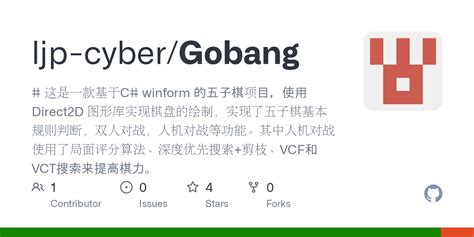 Github Ljp Cyber Gobang C Winform Direct D