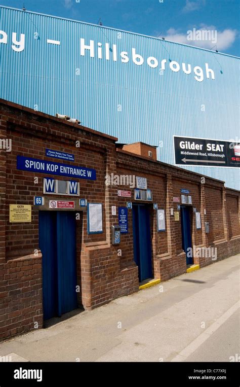 Hillsborough Football Ground Sheffield Wednesday Club Ground Grounds