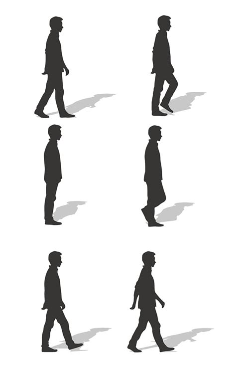 站立的人行走的人 众图网