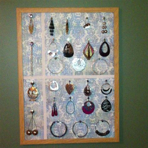 DIY Jewelry Organizer Super Easy Just Paper And Pushpins Jewelry