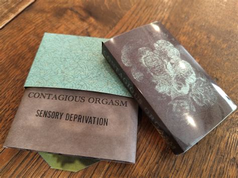Sensory Deprivation Contagious Orgasm Advaita Records