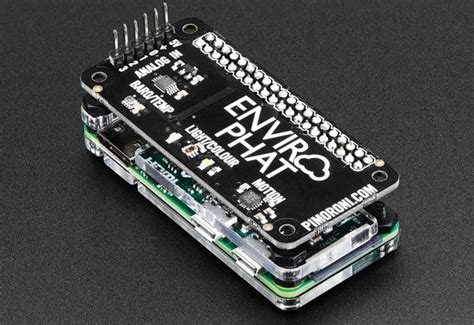 raspberry pi zero pimoroni enviro phat now available from adafruit