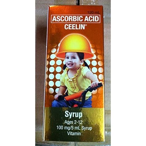 Ceelin Ascorbic Acid Syrup 120ml By Ceelin Online Marketplace