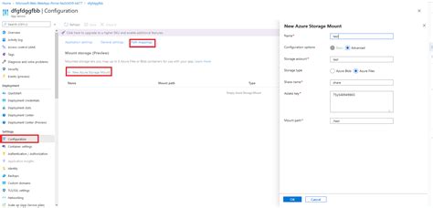 Azure Web App With Linux Container Assest Persistance Microsoft Qanda