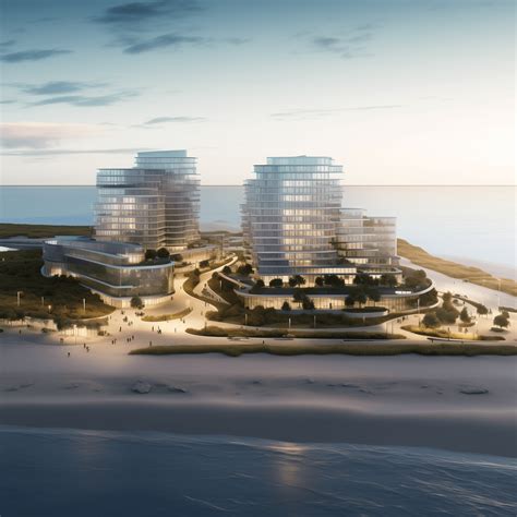Beachfront Mixed Used Development Proposal Pakistan Fifth Avenue Architects