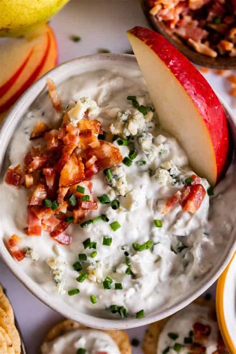 Bacon Blue Cheese Dip Recipe The Food Charlatan
