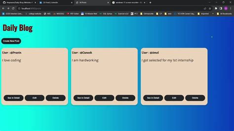 Codeclause Internship Project Creating A Blog Pravin Nalawade Posted On The Topic Linkedin