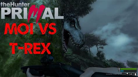 Thehunter Primal Moi Vs T Rex 2 Youtube