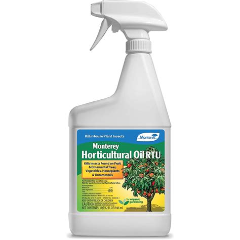 Monterey Horticultural Oil Fungicide Insecticide And Miticide Ready To