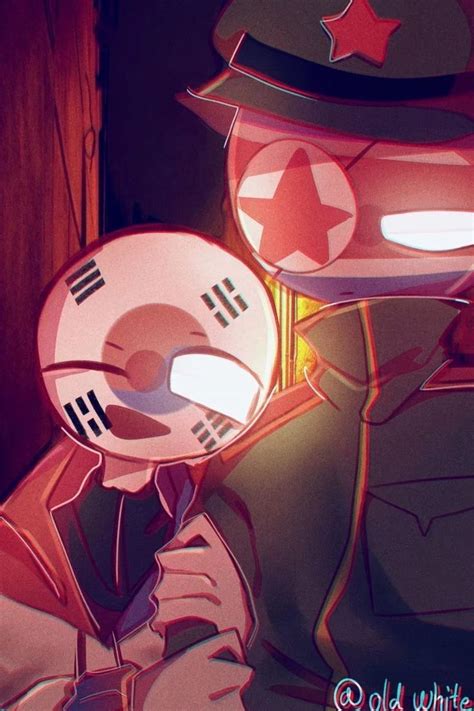 Countryhumans Korea Country Flag Country Country Art South Korea