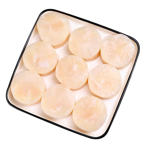 带子海鲜超大帆立虾夷贝柱扇贝肉鲜活冷冻贝丁新鲜扇贝柱瑶柱500g虎窝淘