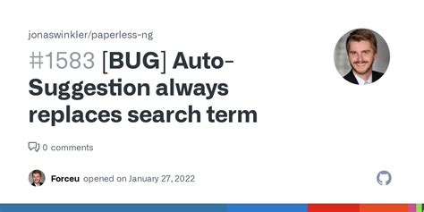 Bug Auto Suggestion Always Replaces Search Term · Issue 1583