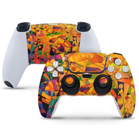 Playstation 5 Controller Skin Colourfull Abstract Skinslegend