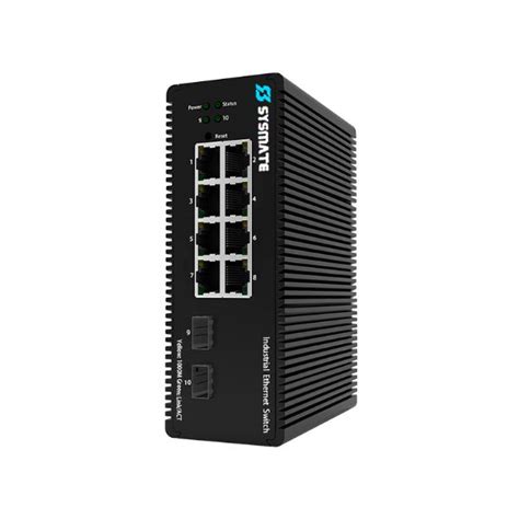 Tpk I22gs8g千兆工业级交换机 工业级光纤收发器 拓普泰克 工业通信方案及服务提供商