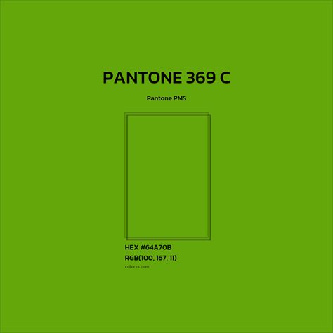 About Pantone 369 C Color Color Codes Matching Colors And Paints
