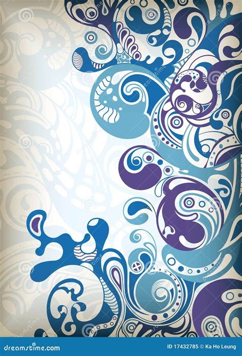 Abstract Flowing Wave Lines 3d Wavy Background Dynamic Effect Template For Albums Brochures