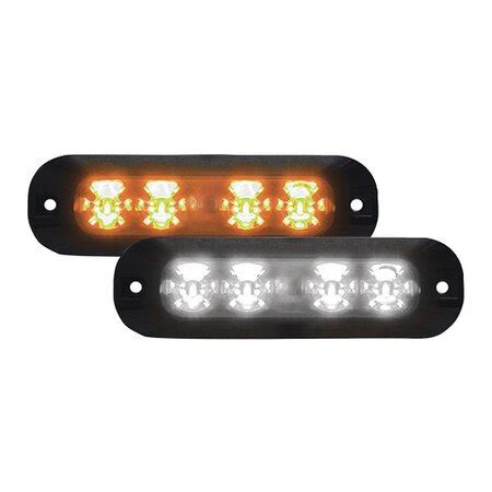 Code 3 XTP Multicolor 8 LEDs Split Amber White XTP4MCAW Zoro