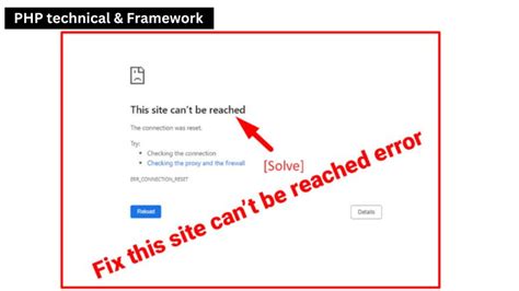 Fix This Site Cant Be Reached Wordpress Php For Tech