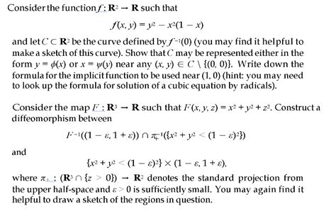 Solved Consider The Function Fr2→r Such That