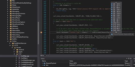 C Why Does The Engine Crash When I POST Data To A Server Game Development Stack Exchange