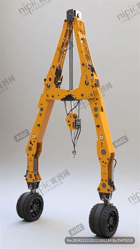 AI创作图3d索具 伸缩吊车臂 四轴平衡器 箱式吊具 悬臂工程车 钩车素材 曲臂式升降车剪刀车 c型臂 大型c臂 轨道动力稳定车 天车模型 曲