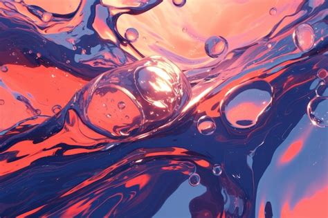 Premium Photo Abstract Background With Liquid Motion And Vibrant Dynamics