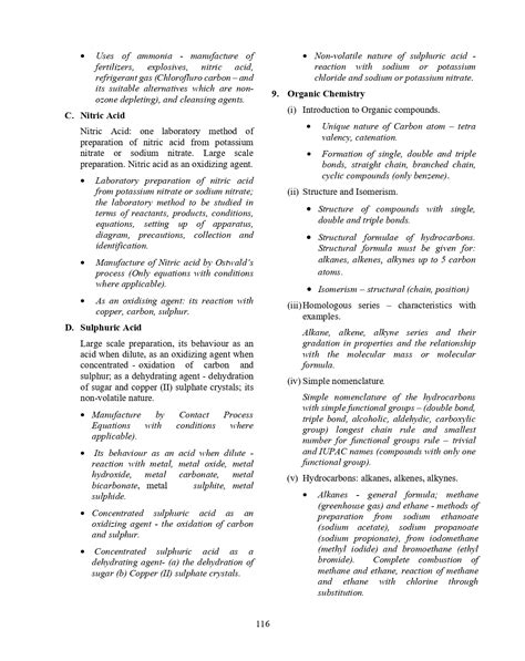 Icse Class 10 Chemistry Syllabus 2025 Official Exam Blueprint And Pdf