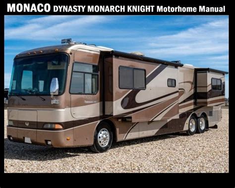 MONACO RV Motorhome Service Manual 520pg For Dynasty Monarch Knight