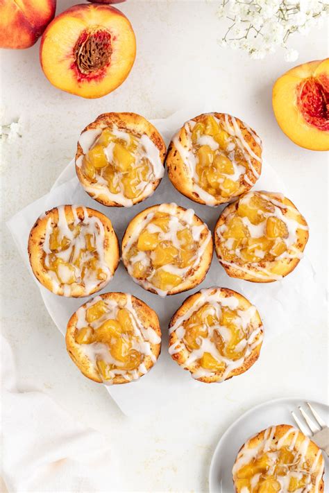 Two Ingredient Mini Peach Pies Semi Homemade Kitchen