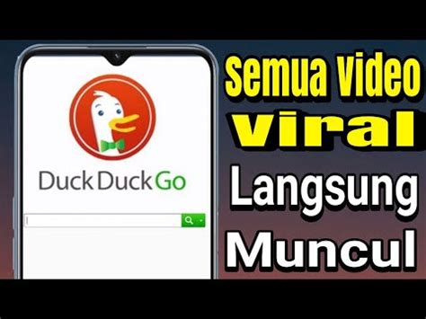Cara Mencari Video Viral Di DuckDuckGo Terbaru 2024 - YouTube