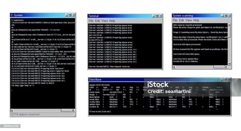 Vintage Pc Software Popup Windows Interface Stock Illustration Download Image Now Retro