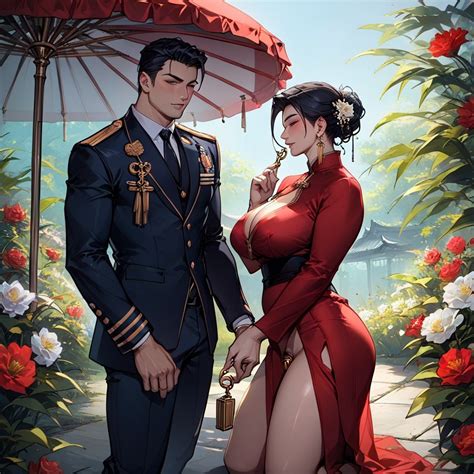 Man Wearing Uniform 30 Nsfw Asian AI Porn