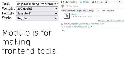 Making A Font Picker And Text Designer Tool In Only 40 Lines Of Pure