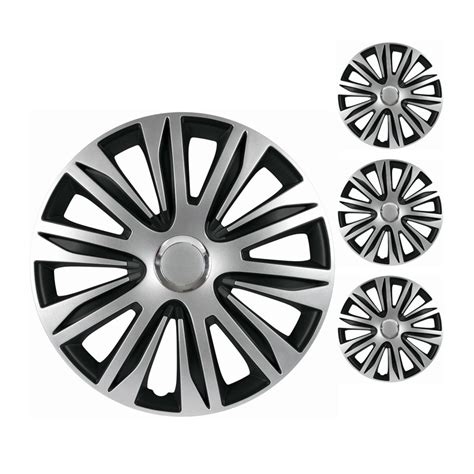 RACING Set Di Copricerchi Universale Coppe Auto Nardo Grigio
