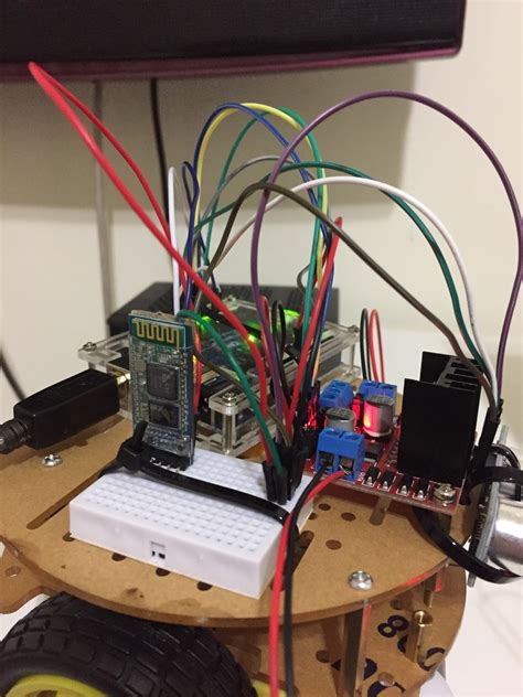 Mcu自學雜記 Arduino 26 主、從端hc 05藍芽互相連通二輪智能車系統。