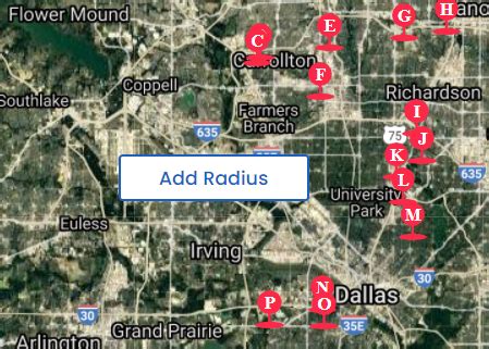 Radius Map Tool How To Create Proximity Radius Circles Mapize