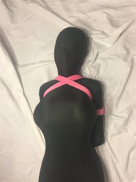 Box Tie Bondage Harness Colored Poly Webbing Mature Etsy
