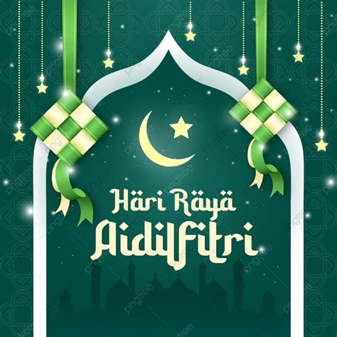 Imagens Hari Raya Aidilfitri Design PNG E Vetor Fundo Transparente