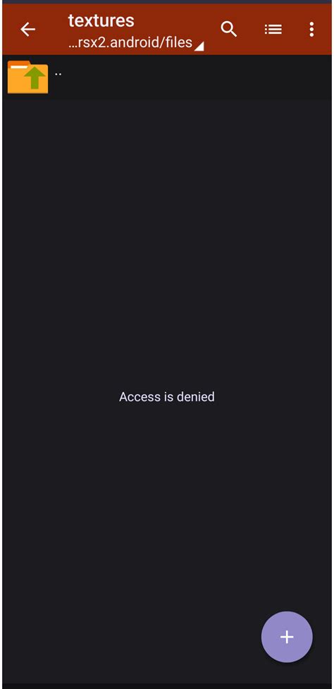 Access Is Denied Any Workaround This R EmulationOnAndroid