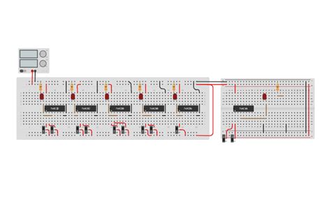 Circuit Design Roteiro 01 Circuito Lógico Combinacional Tinkercad