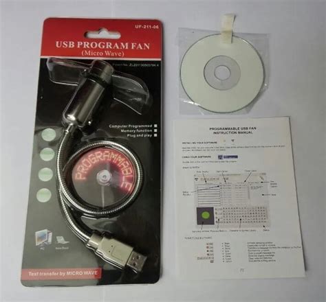 Usb Programmable Message Fan Led Messaege Fan Direct Factory Rgb Multicolor Desktop Computer
