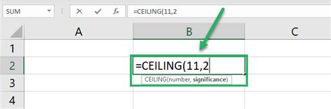 How To Use The Ceiling Function In Excel And Why 2023