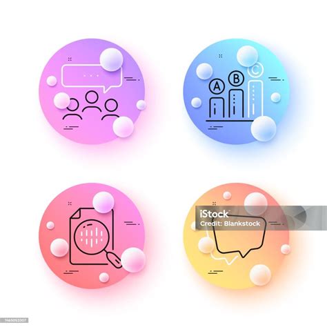 吹き出し分析グラフグラフ グラフの最小線アイコンwebアプリケーションの場合印刷ベクトル 3dのベクターアート素材や画像を多数ご用意