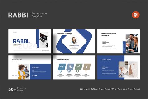 Rabbi Powerpoint Template Nulivo Market