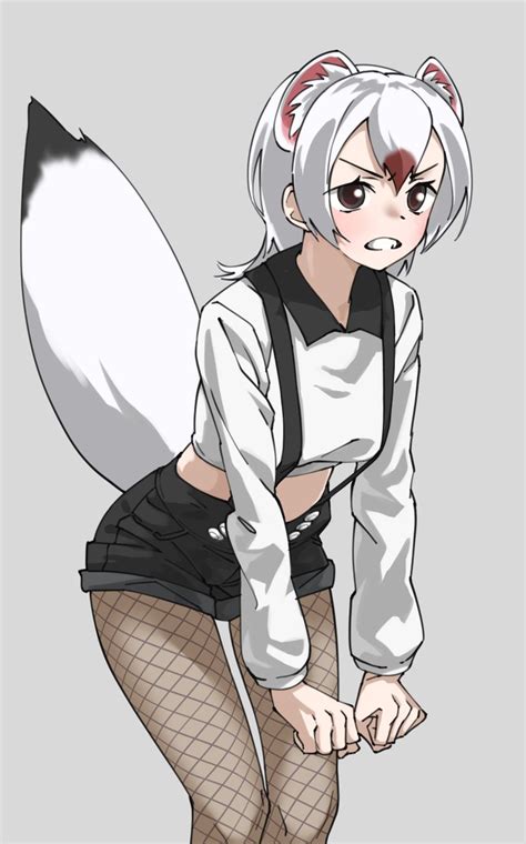 「オコジョ 」田名部のイラスト