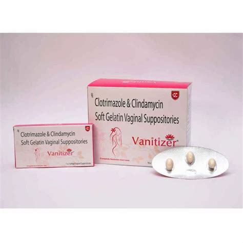 Clotrimazole And Clindamycin Vaginal Suppositories Strength 100 Mg