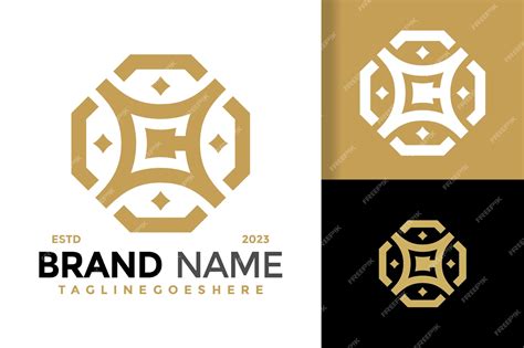 Premium Vector Luxury Letter C Star Logo Design Vector Symbol Icon