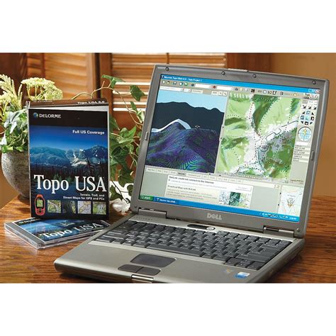 Delorme® Topo Usa® 8 0 National Software 196363 Compasses Books