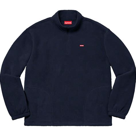 Supreme Polartec® Half Zip Pullover Navy