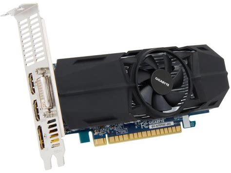 Used Very Good Gigabyte Geforce Gtx 750ti 2gb Low Profile Oc Edition